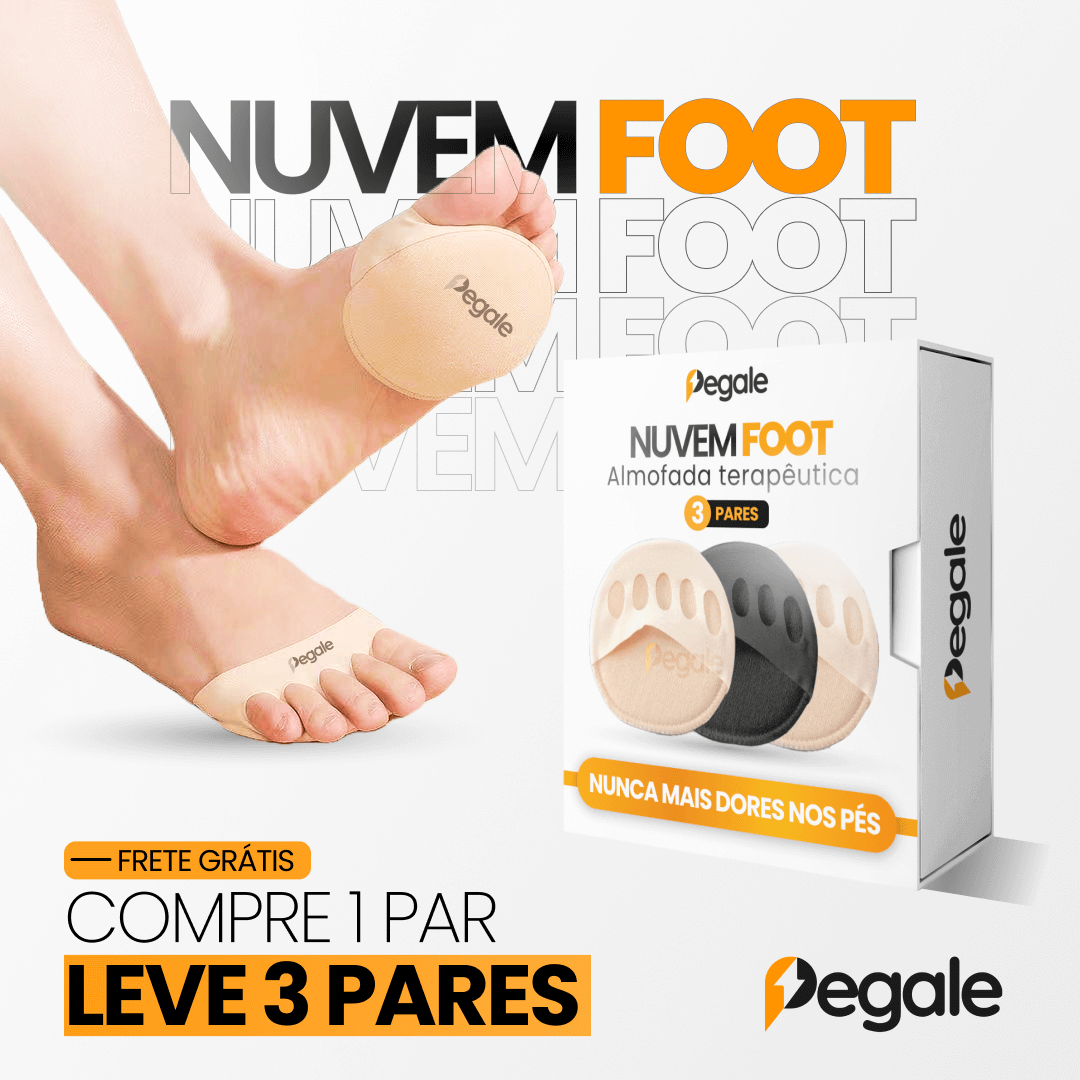 Nuvem Foot - Almofada para Pés - ÚLTIMO DIA NA PROMOÇÃO